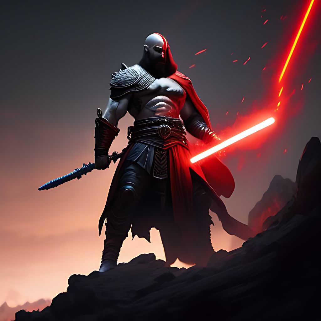 SilentKnight: Sith Kratos from God of War