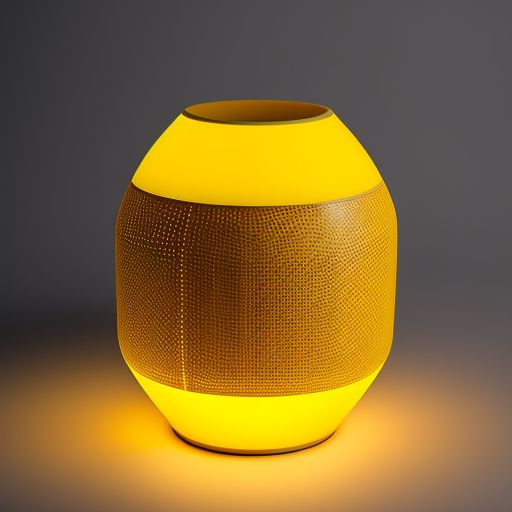 pastel-fly463: yellow lamp on white background