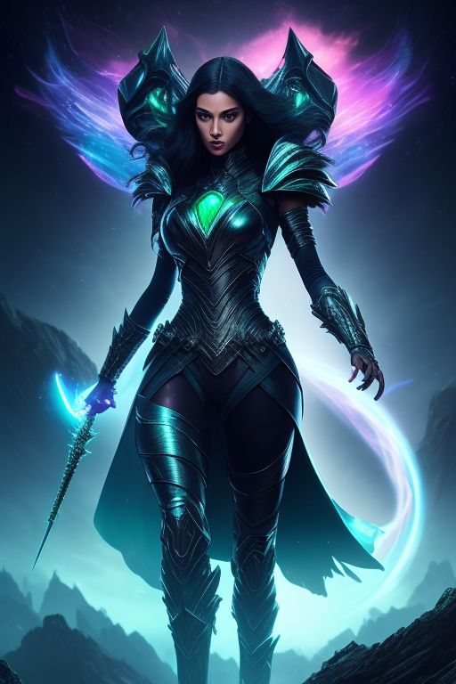 Alien Female Warrior