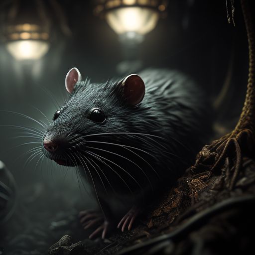 Nonkichi: Sewer Rats, film textures, film light, super detailed, super ...