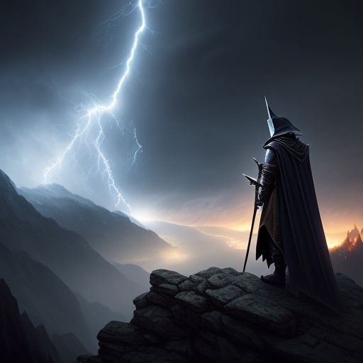 Lightning Wizard Wallpaper