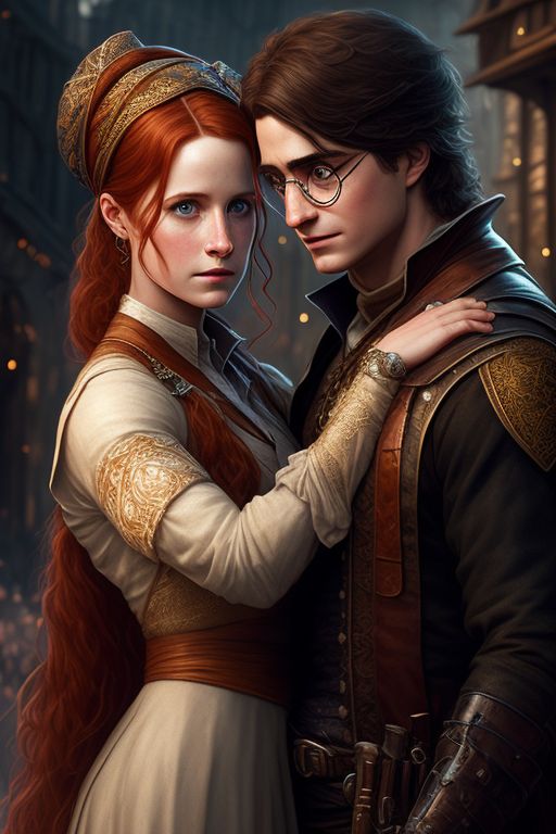 Harry Potter And Ginny Weasley Fan Art 2139