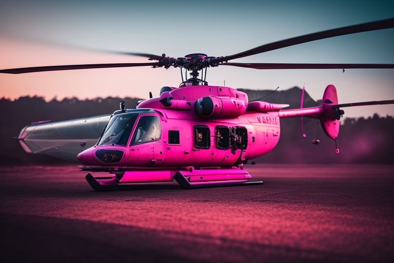 Pink Helicopter