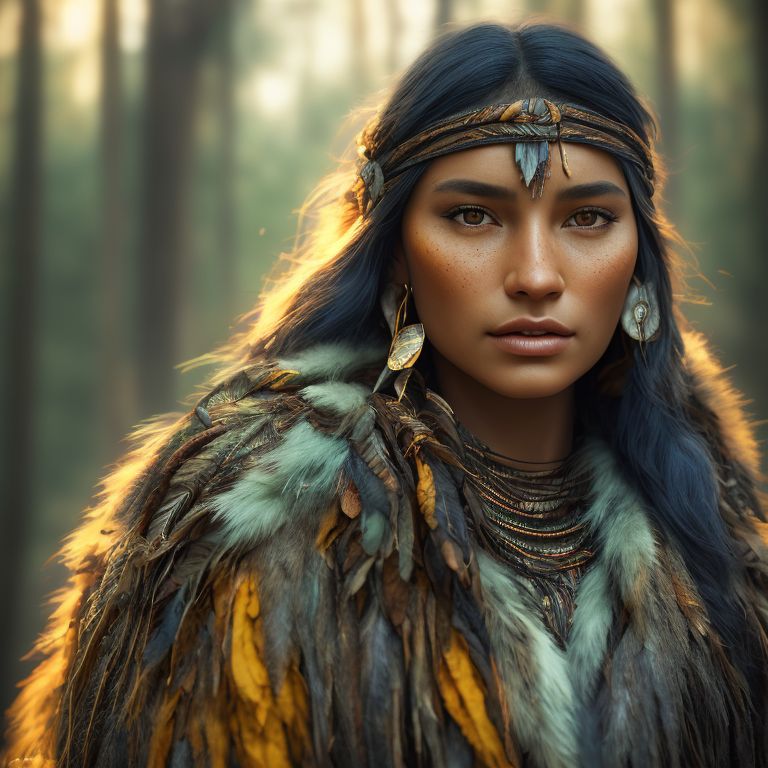 MANTIO.eu: Native American, woman, young adult, stunning, attractive ...