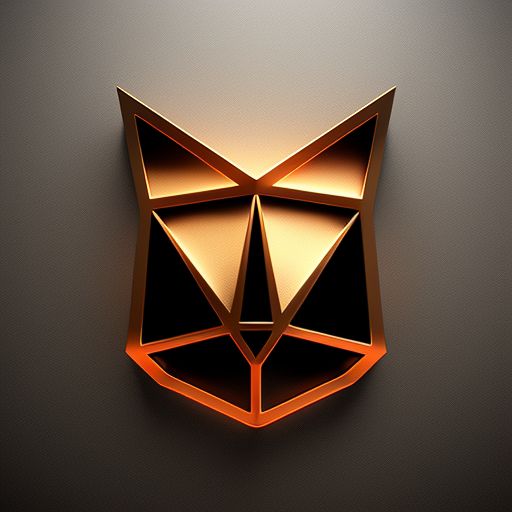 vfelix_: 3d face cat logo