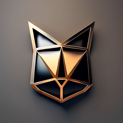 vfelix_: 3d face cat logo