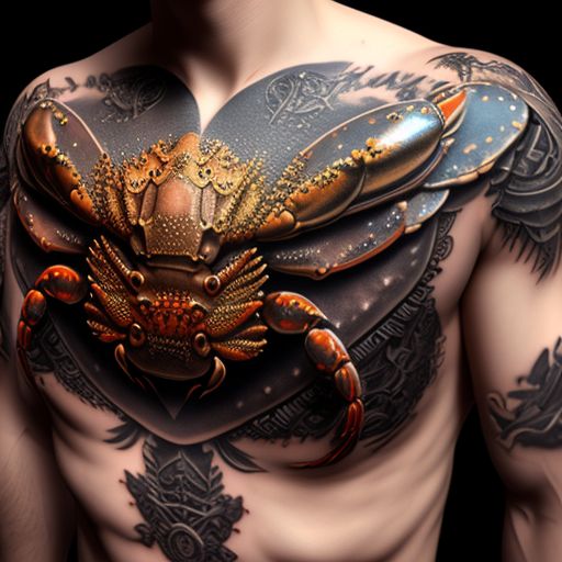 3d Tattoo Chest