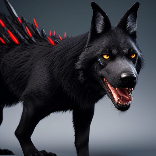 Black Wolf Hybrids