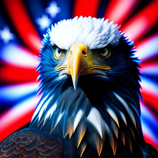 Fierce Eagle Flag