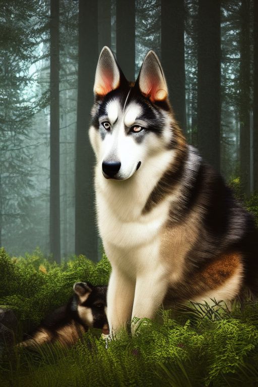 Husky German Shepherd Mix Puppies With Blue Eyes
