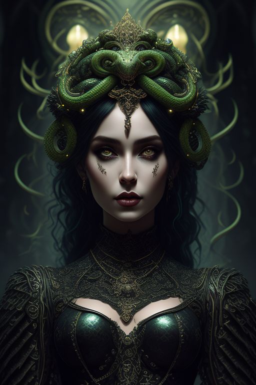 Beautiful Medusa Wallpaper