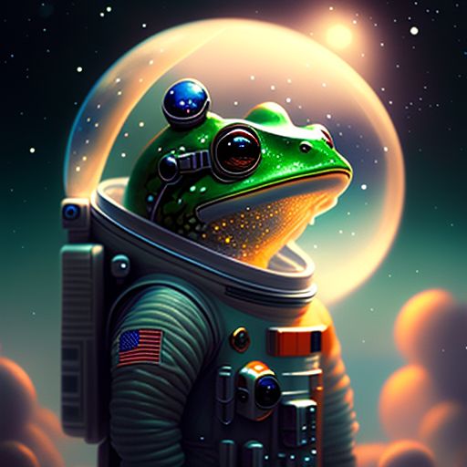 Astronaut Frog