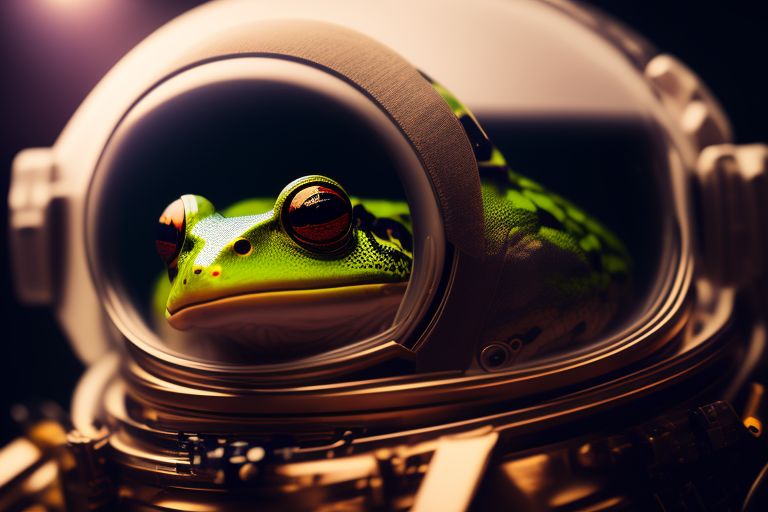 Kermit Astronaut Color