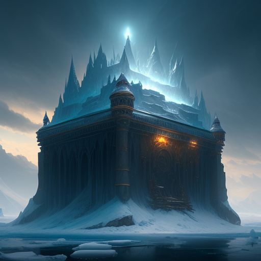 Fantasy Ice Castle