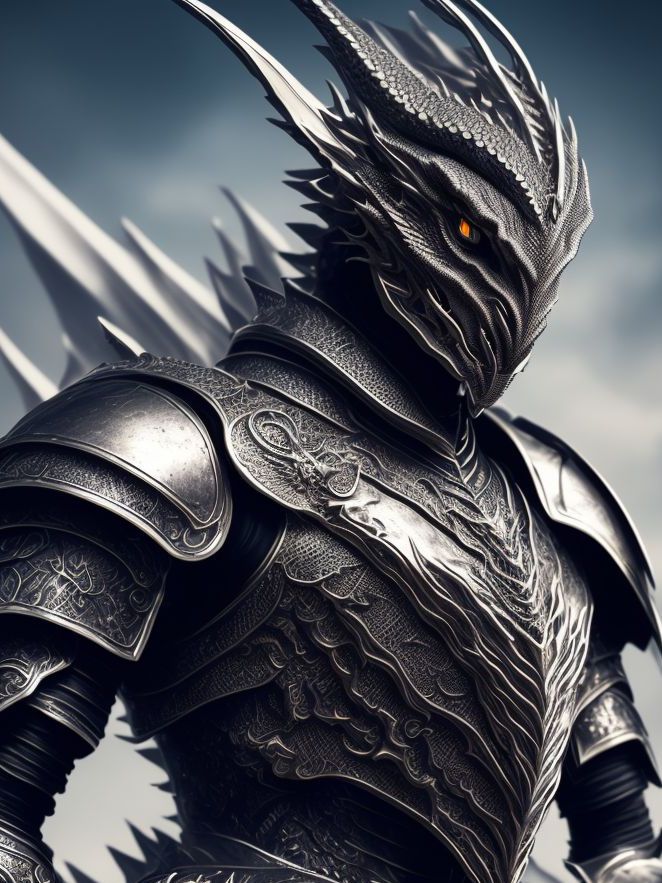 Skyrim Dragon Armor Wallpaper