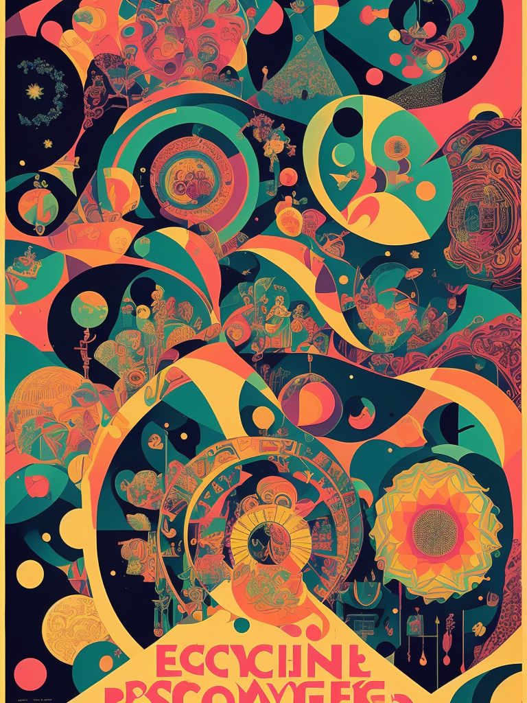 VARELA: psychedelic 60s poster