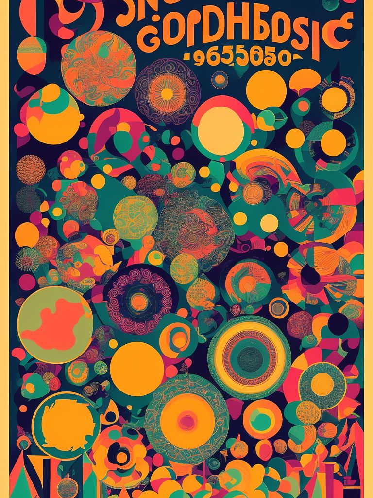 VARELA: psychedelic 60s poster