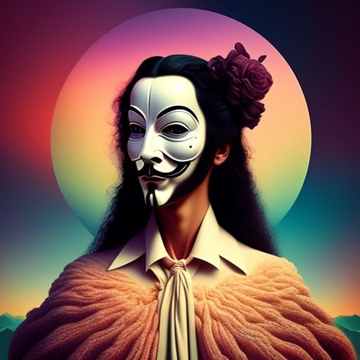 jealous-seal915: Anonymous figure in digital world