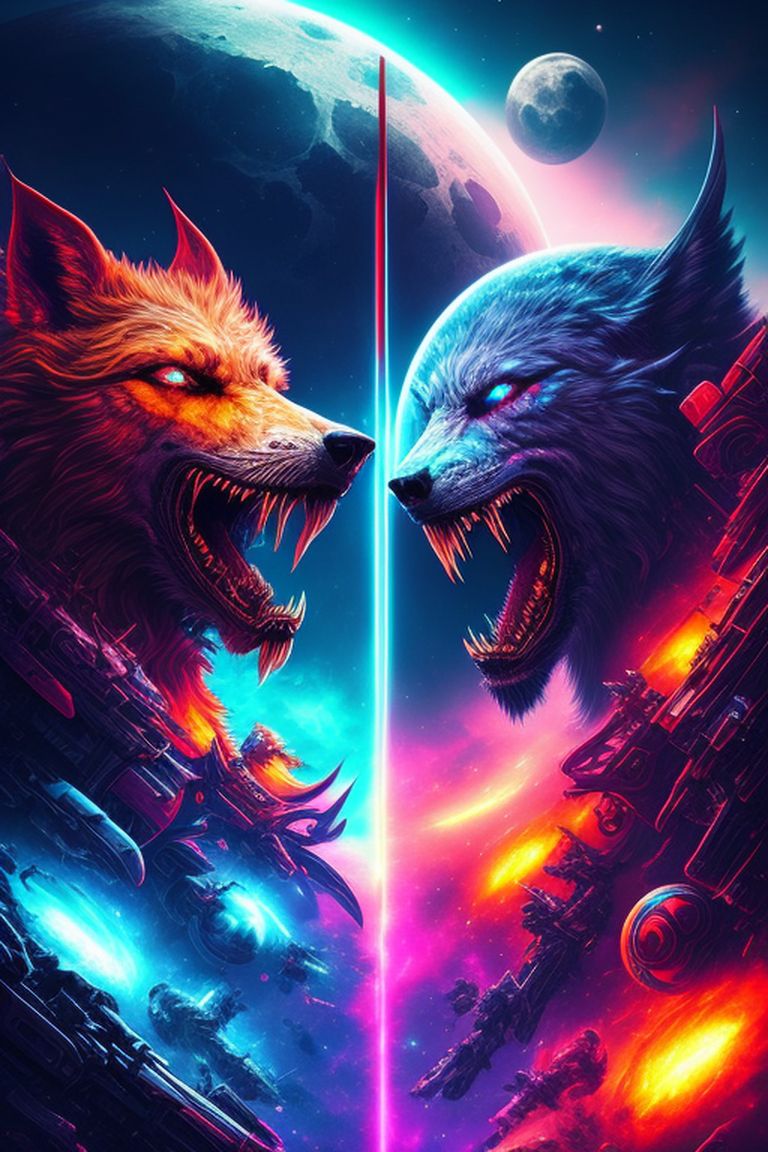 Werewolves Vs Vampires Wallpaper