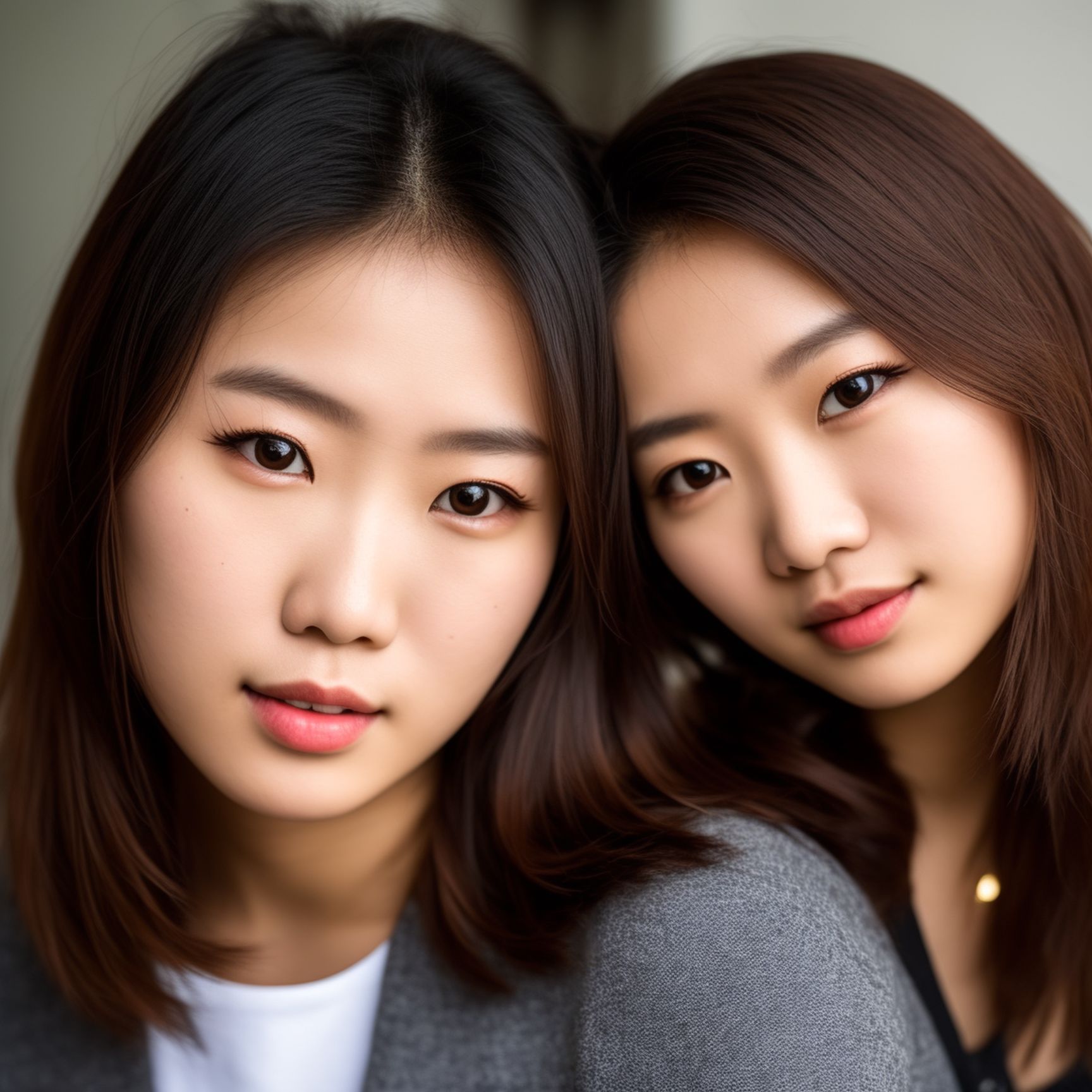 markmo: Chinese female with clothes, 20 years old, short hair, black ...