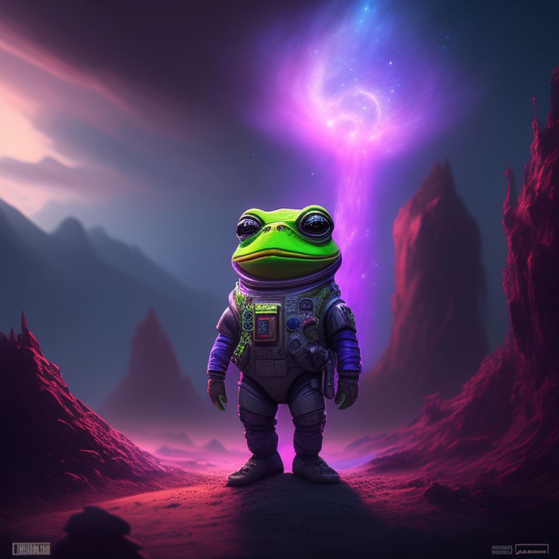 Astronaut Frog