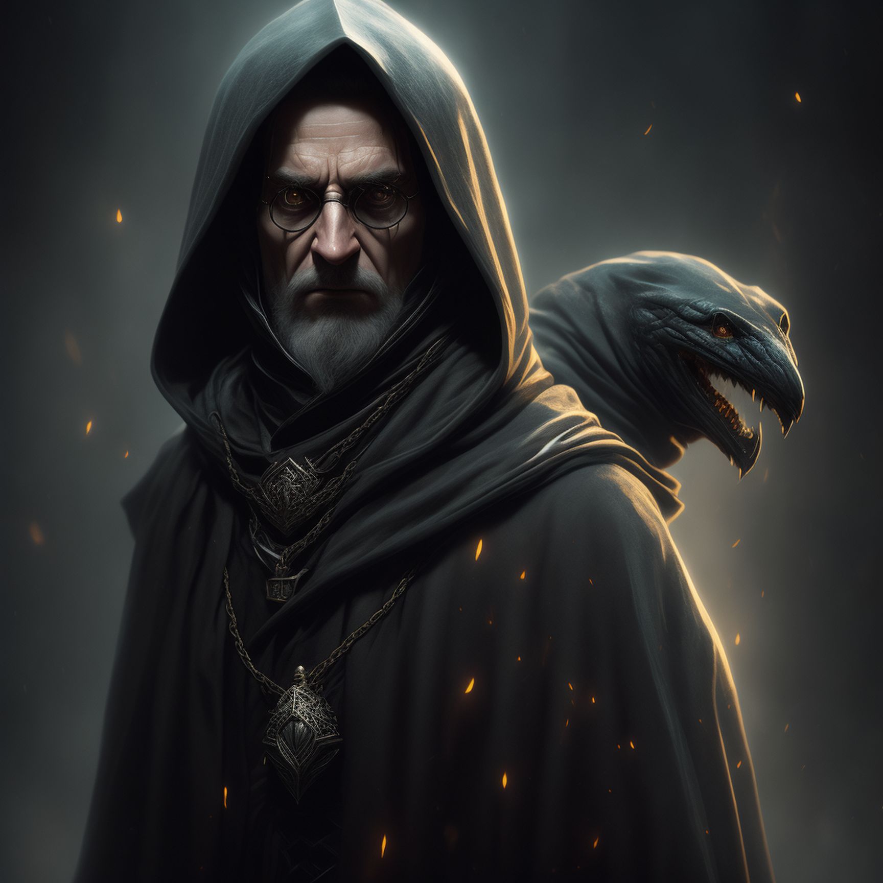 Dark Wizard Harry Potter