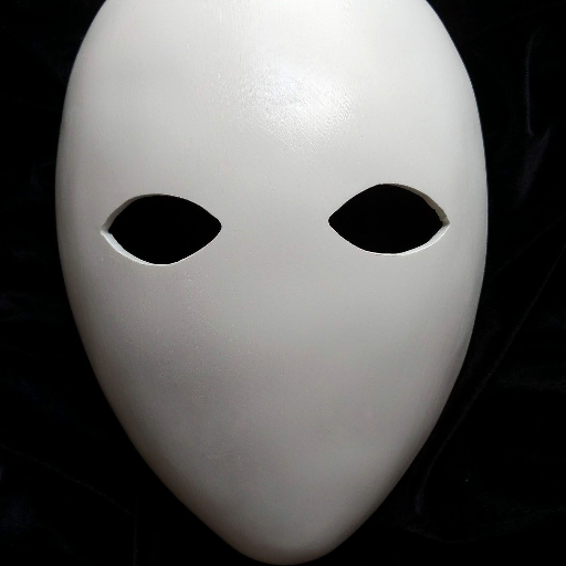 Blank White Masks