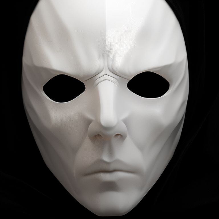 White Mask Man