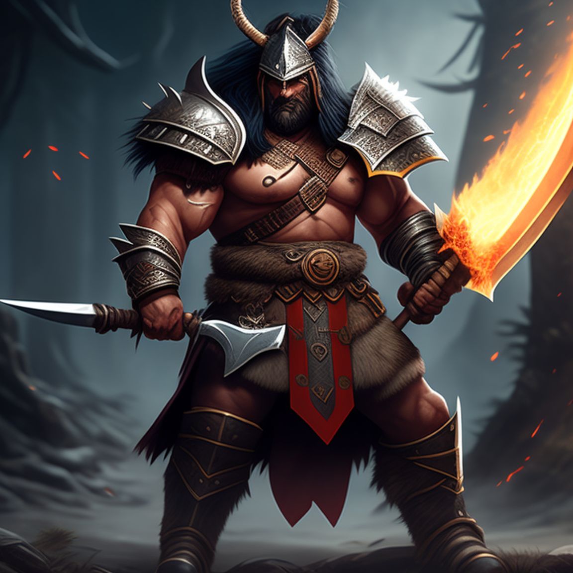 Barbarian Warrior Armor