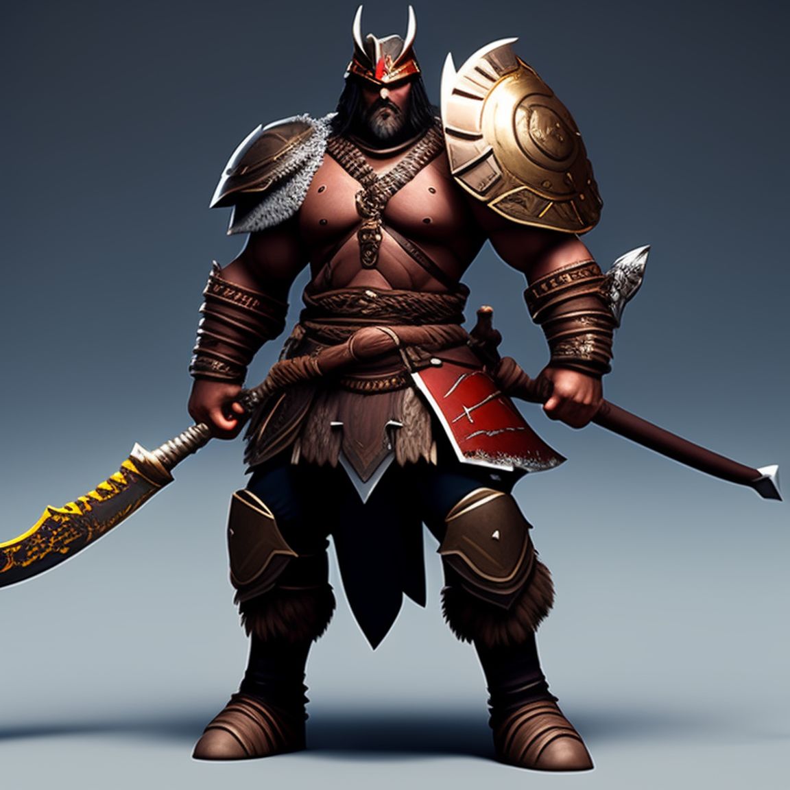Barbarian Warrior Armor