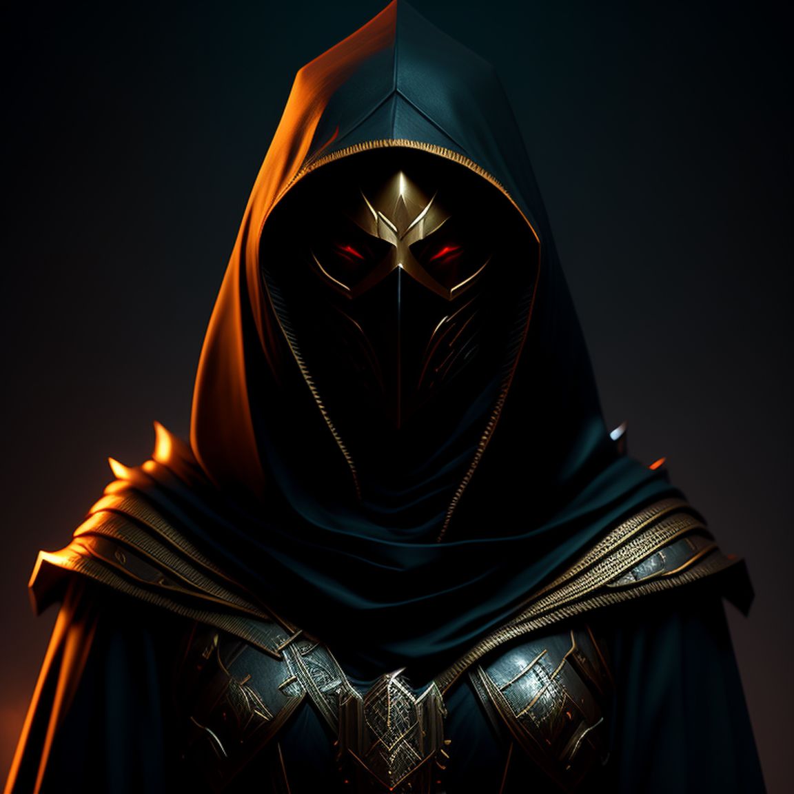 Cloaked Figure