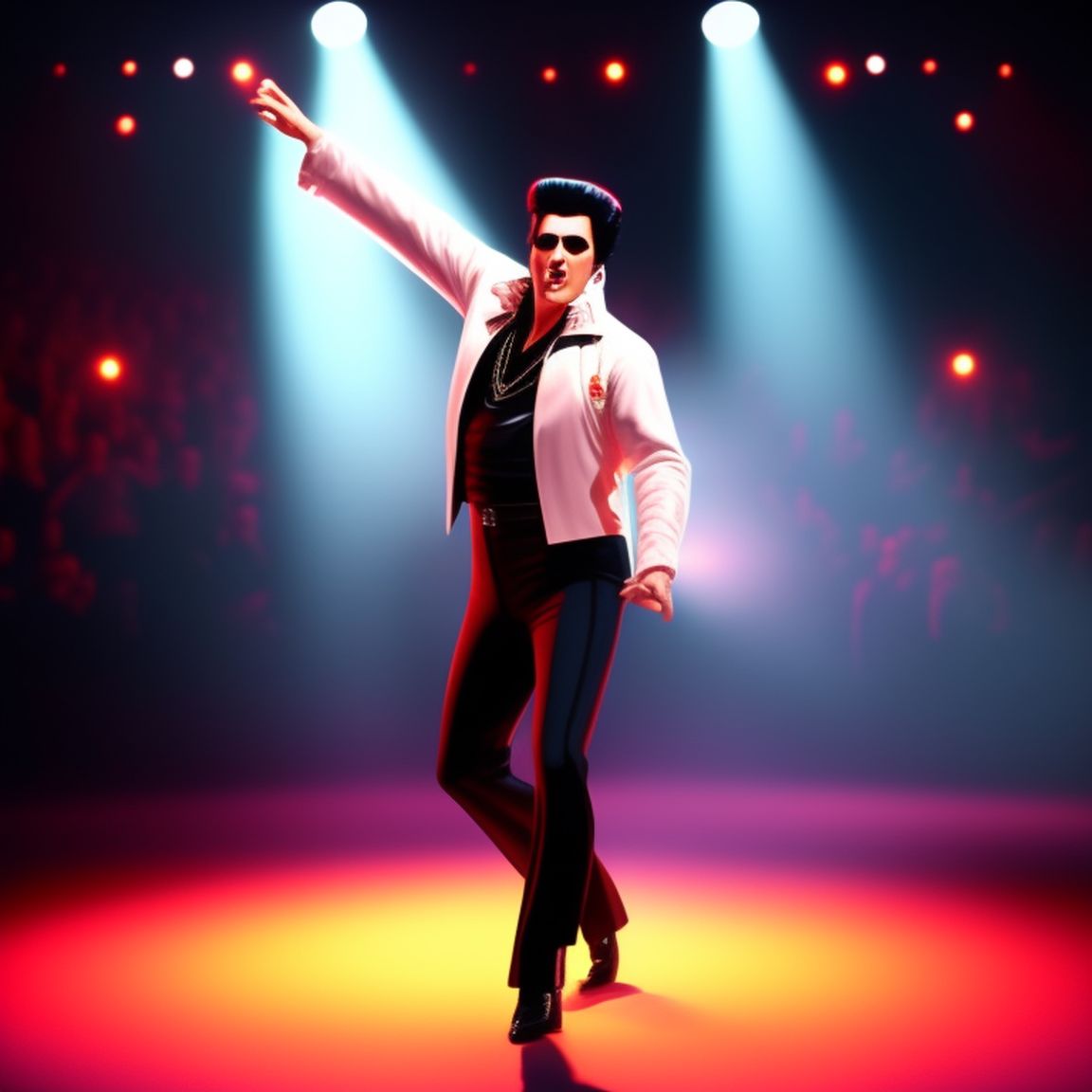 Elvis Presley Dancing