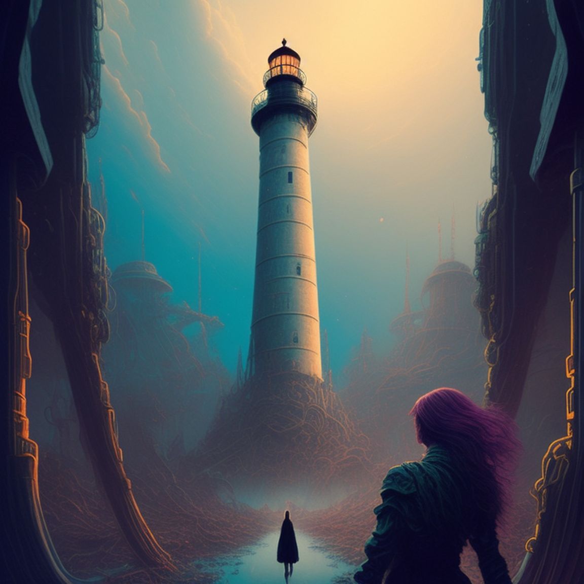 bira-AI-art: Create a digital painting with a surreal and dreamlike ...