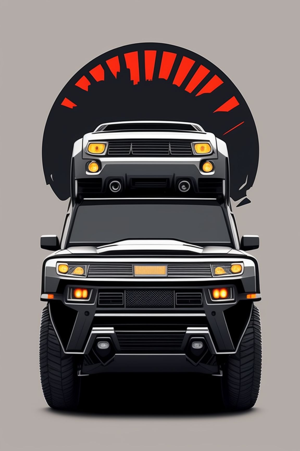 Drawing Hummer Hx