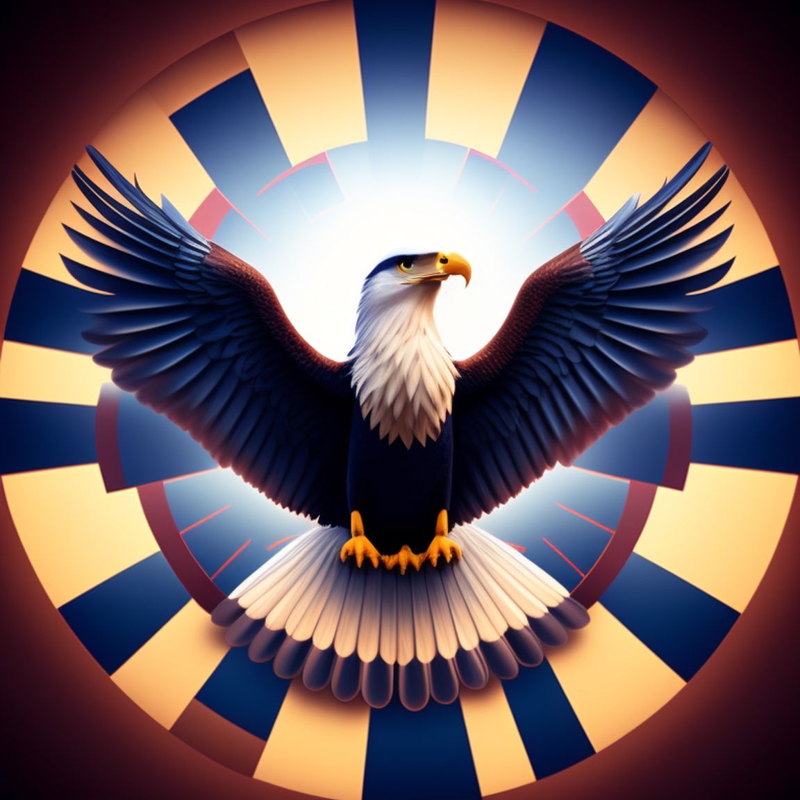 Fierce Eagle Flag