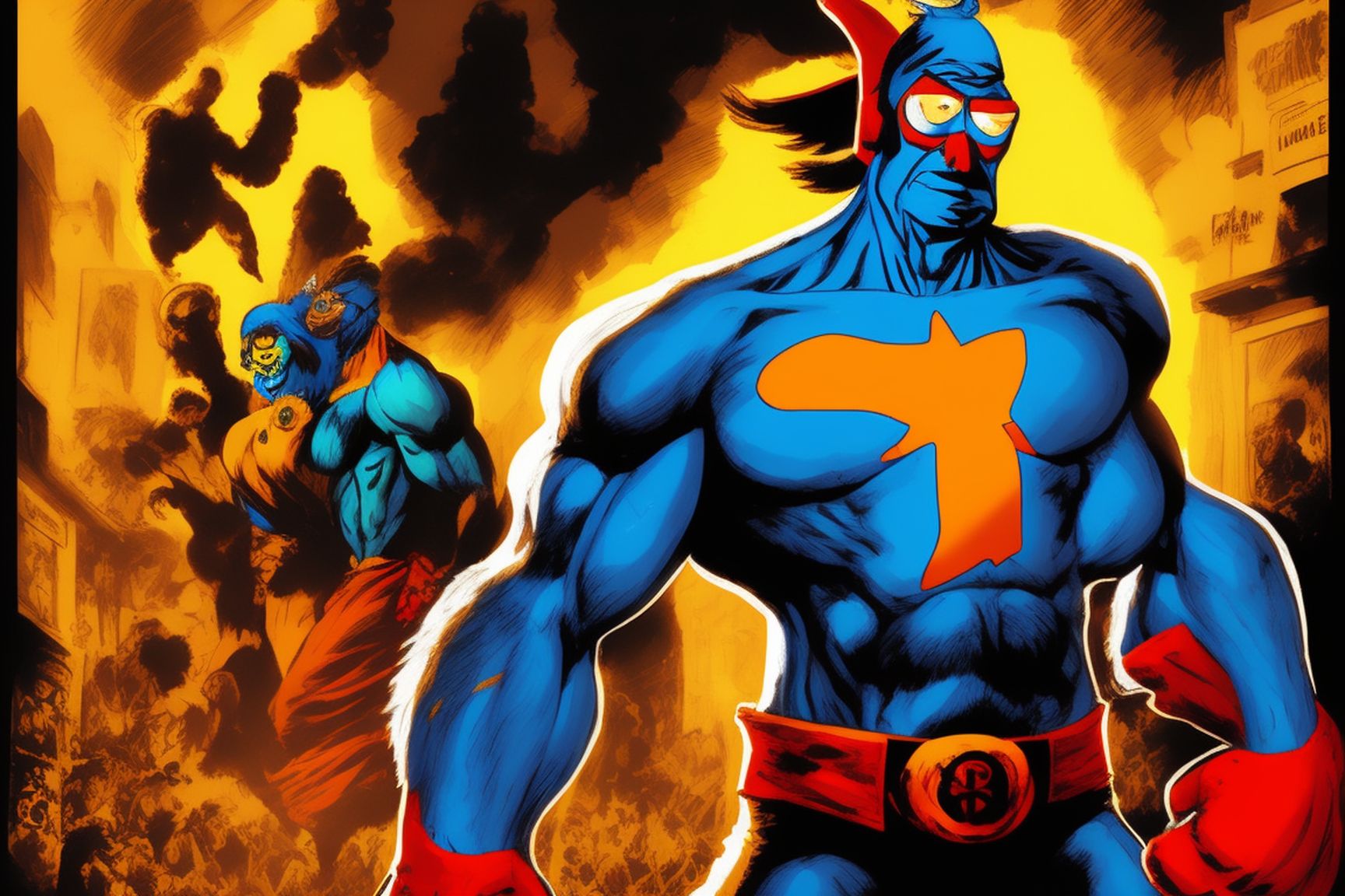 leafy-rabbit455: The gritty reboot of Bananaman.