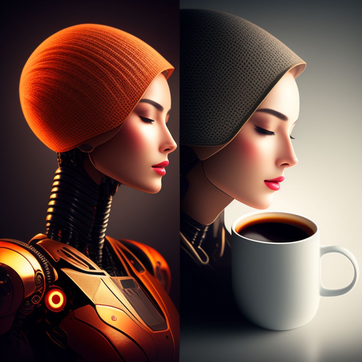 Sexy Coffee Robot