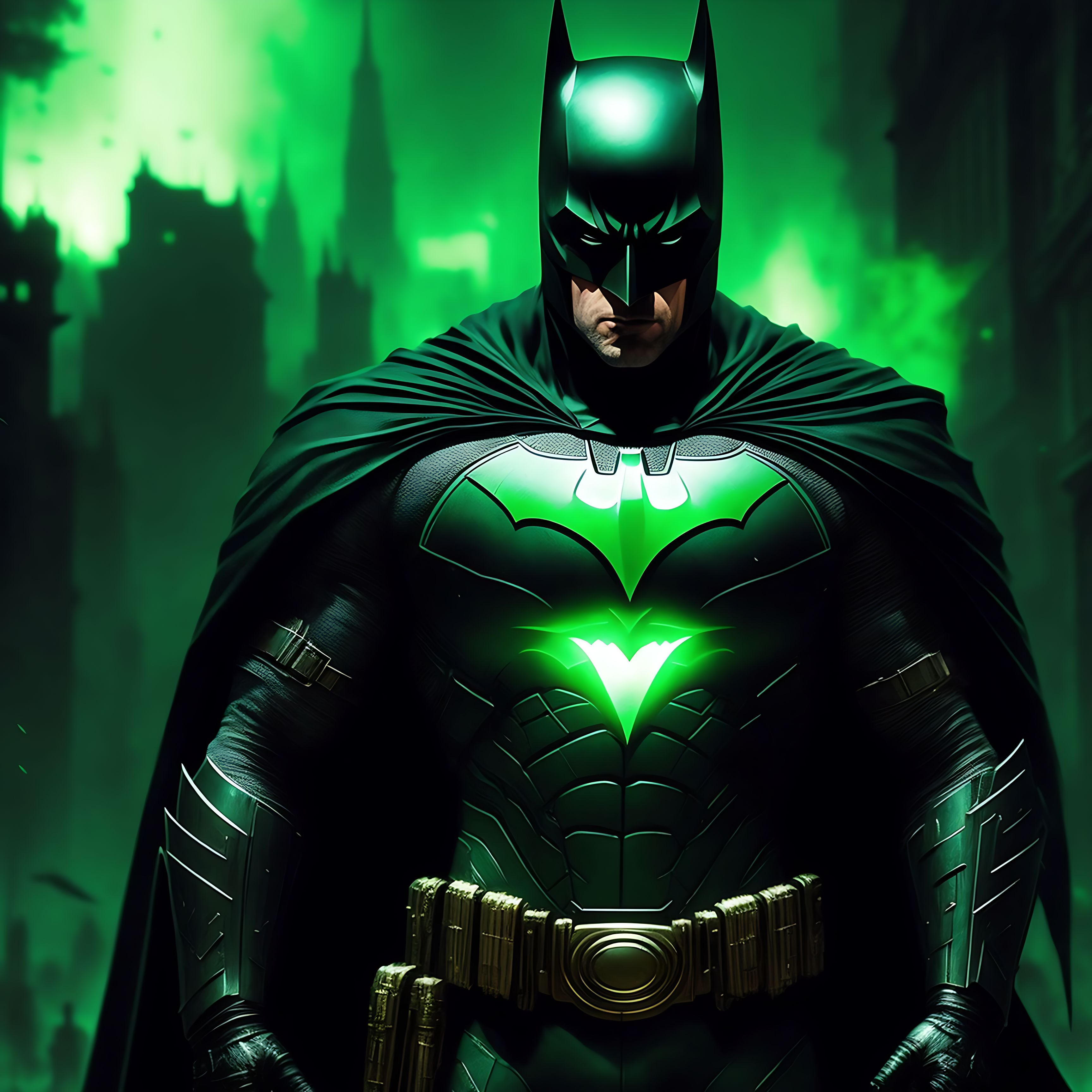 Green Batman Suit