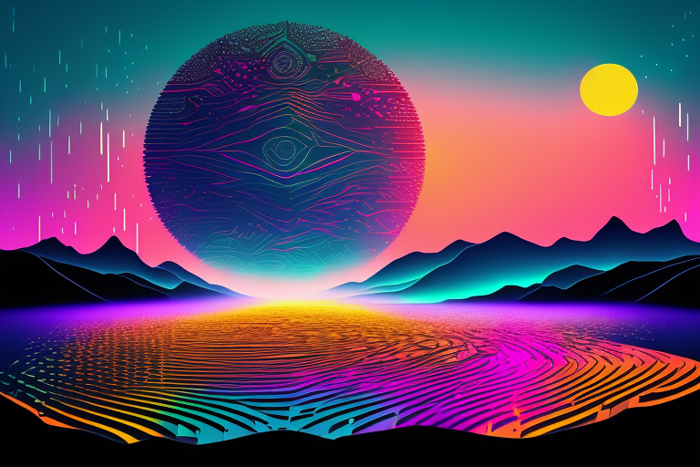 heathercooper: Kirigami Rainfall digital binary barcode data paper in ...