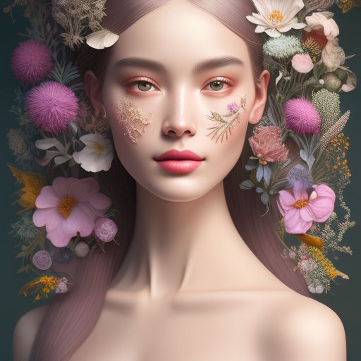 bleak-newt135: a darkskin woman enjoying a natural skincare routine ...