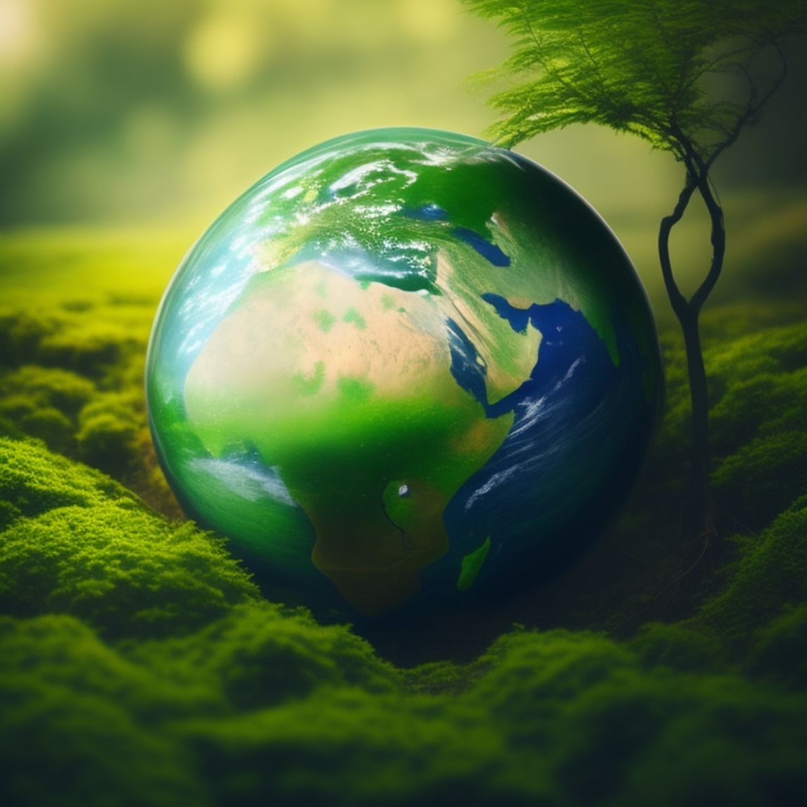 Green Earth Wallpaper High Resolution