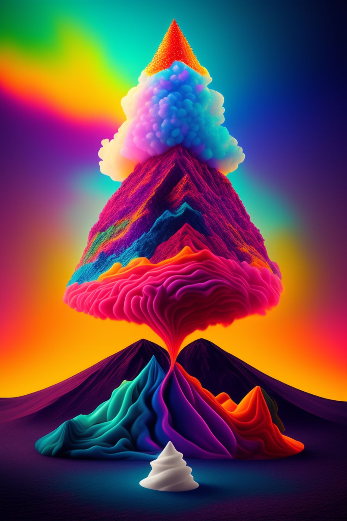 Max_Turbo: Candy volcano