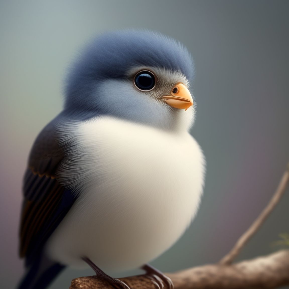 Cute Baby Bird