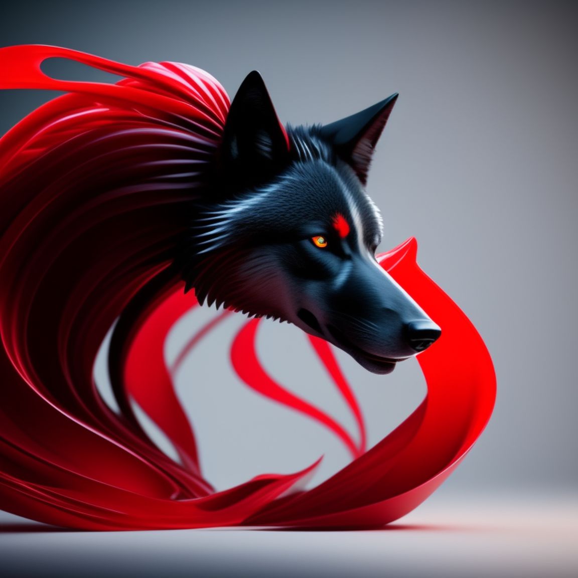 4k Red And Black Wolf Wallpaper Online | dntu.edu.vn