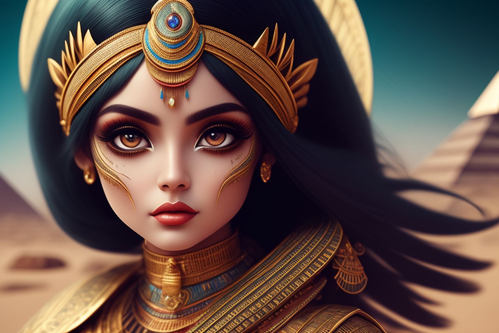 Cartoons Ancient Egypt Makeup