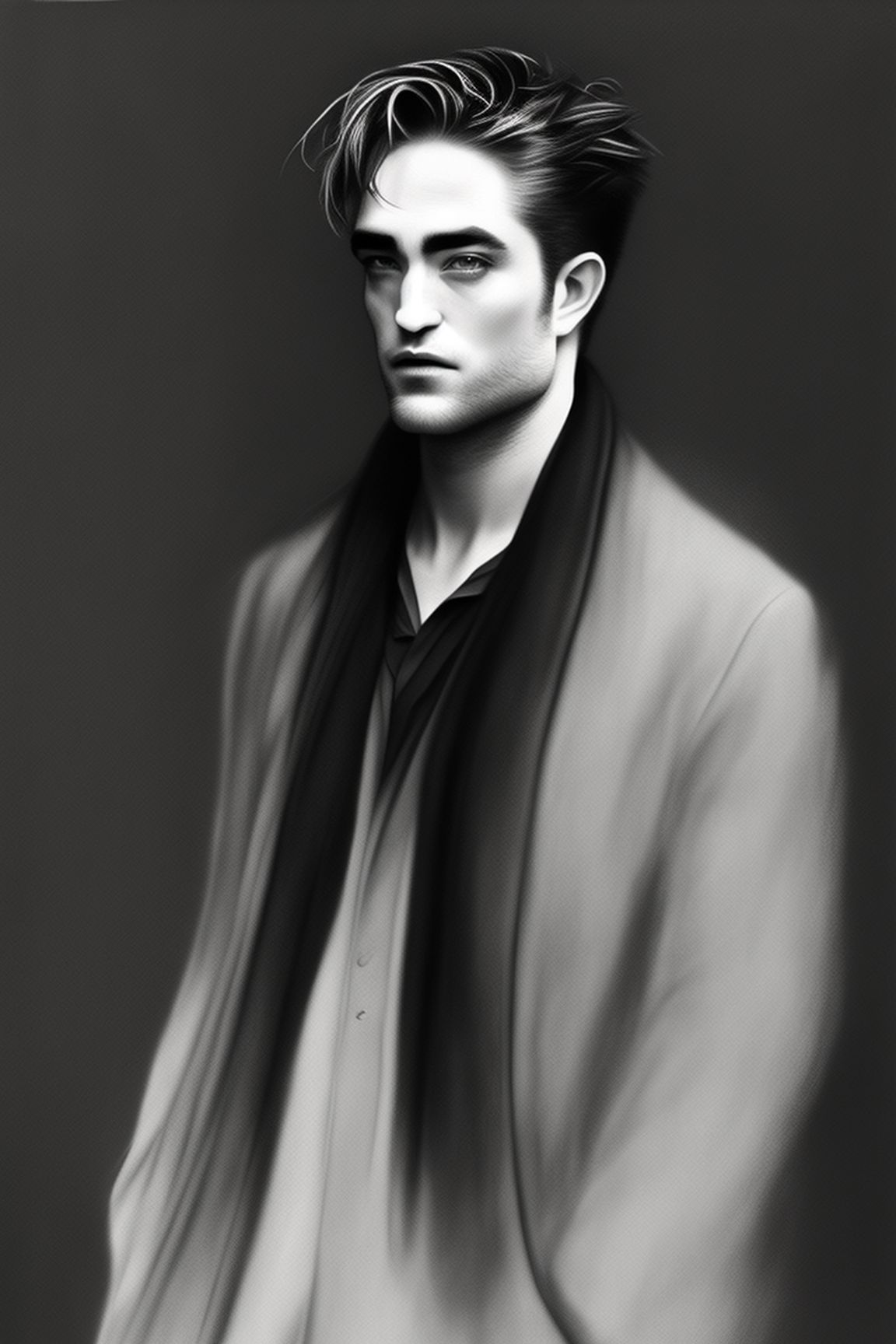 Robert Pattinson Drawing