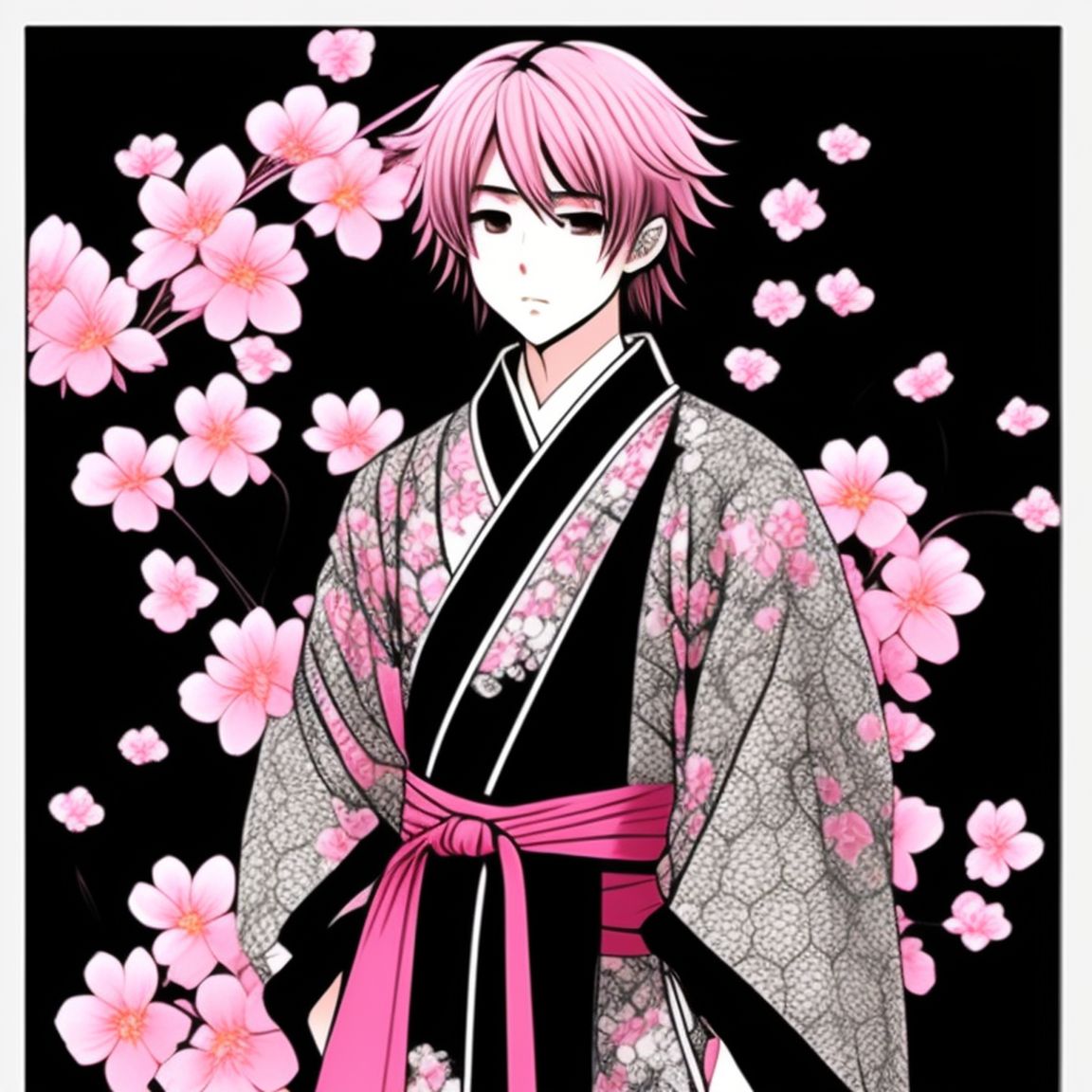 Sakura Kimono Pattern