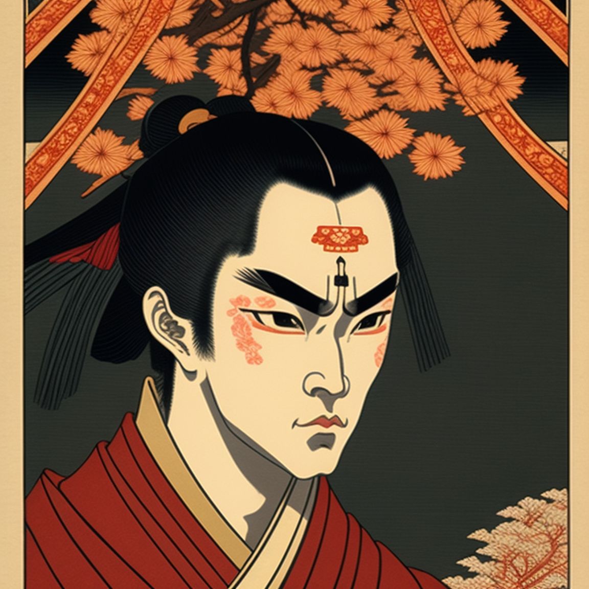 MrHmuriy: Enchanted gaze of the slanted-eyed samurai