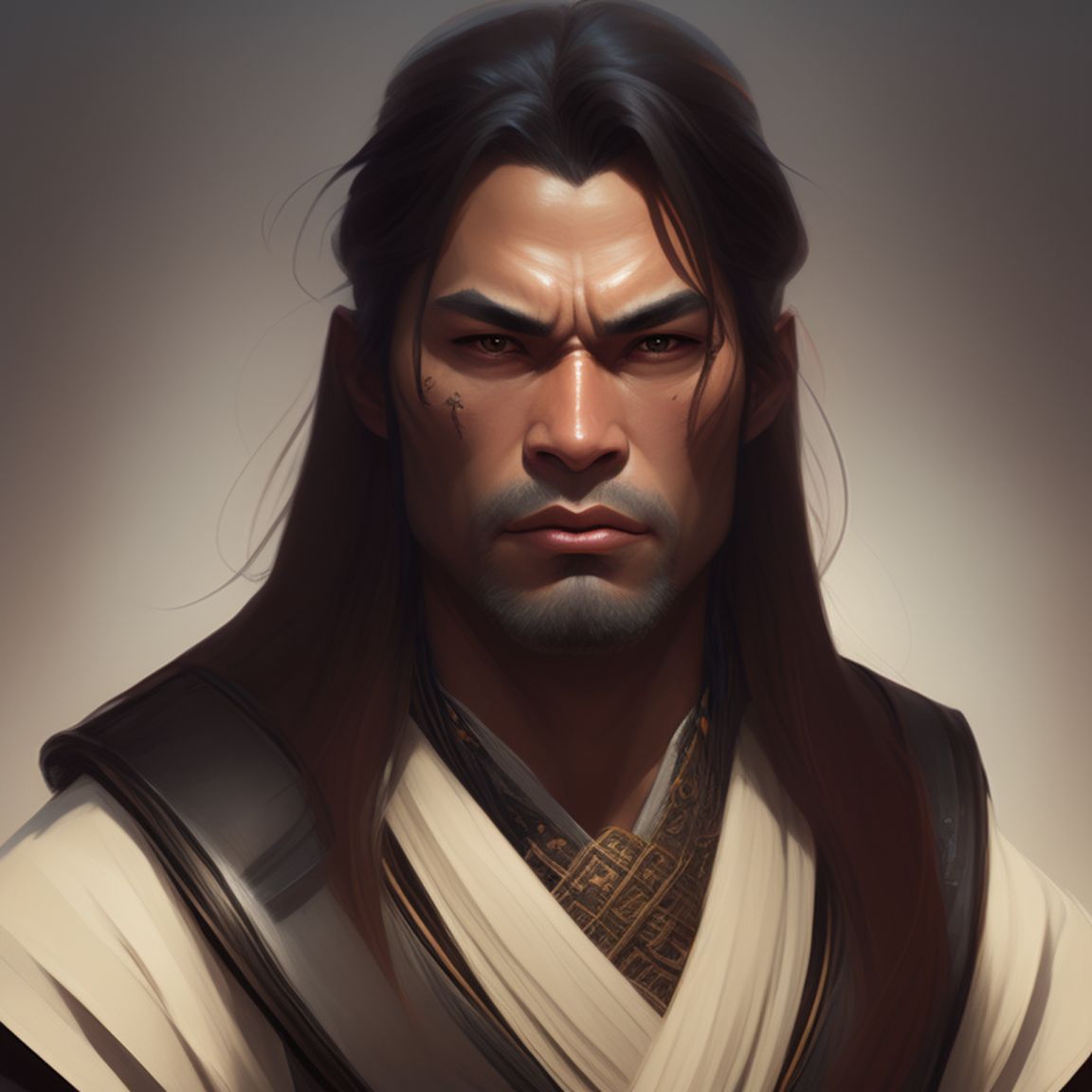 Traditional Samurai Hair