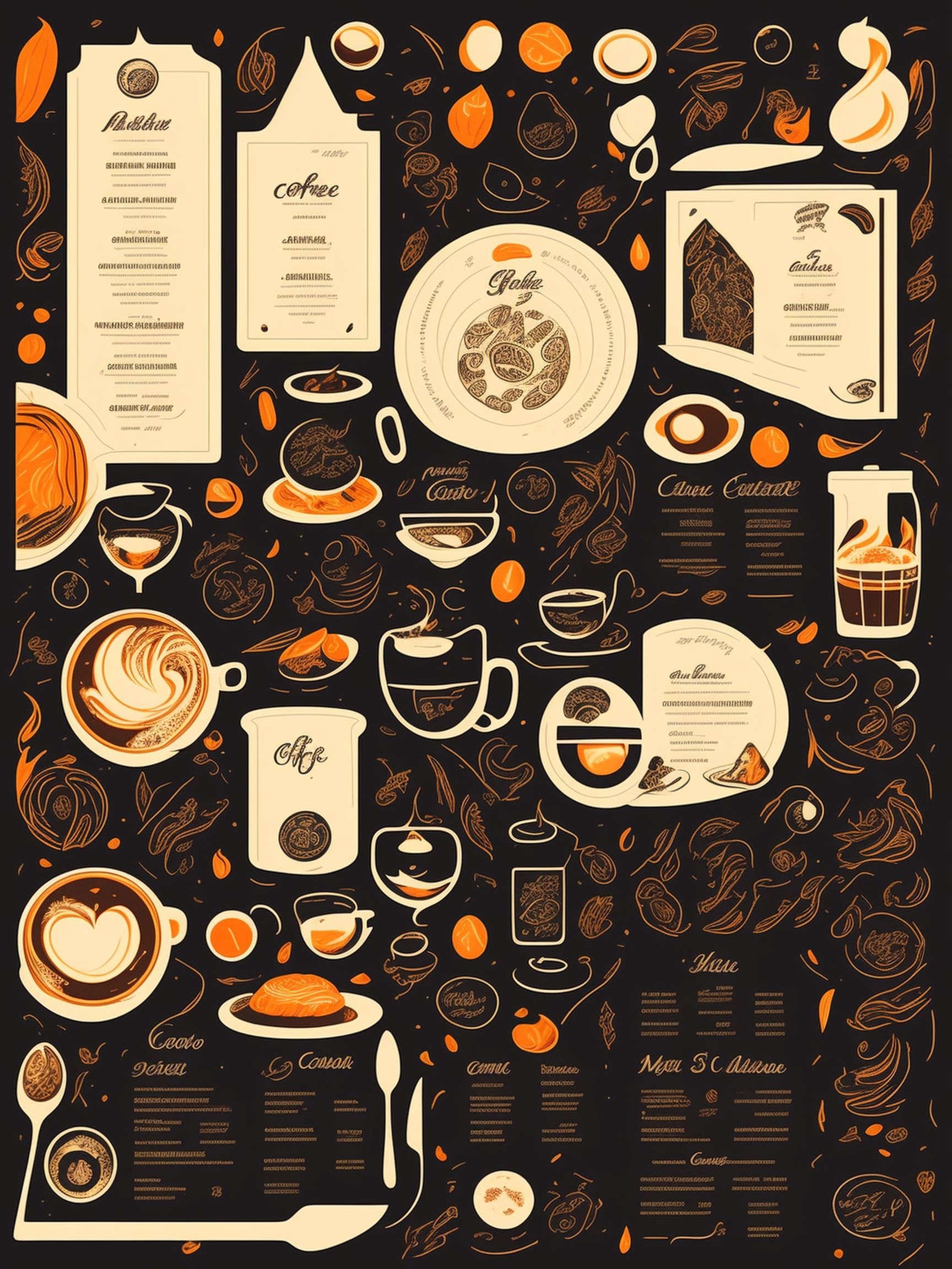 Fancy Menu Background